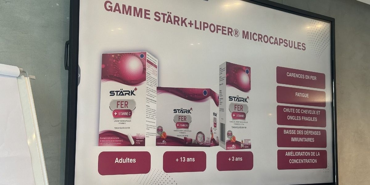 Pharma 5 élargit la gamme STÄRK+ avec un complément au fer destiné aux ...